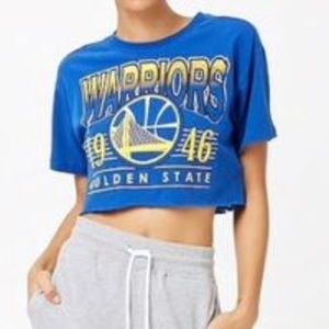 NBA | Tops | Golden State Warriors Crop Top Nwt | Poshmark